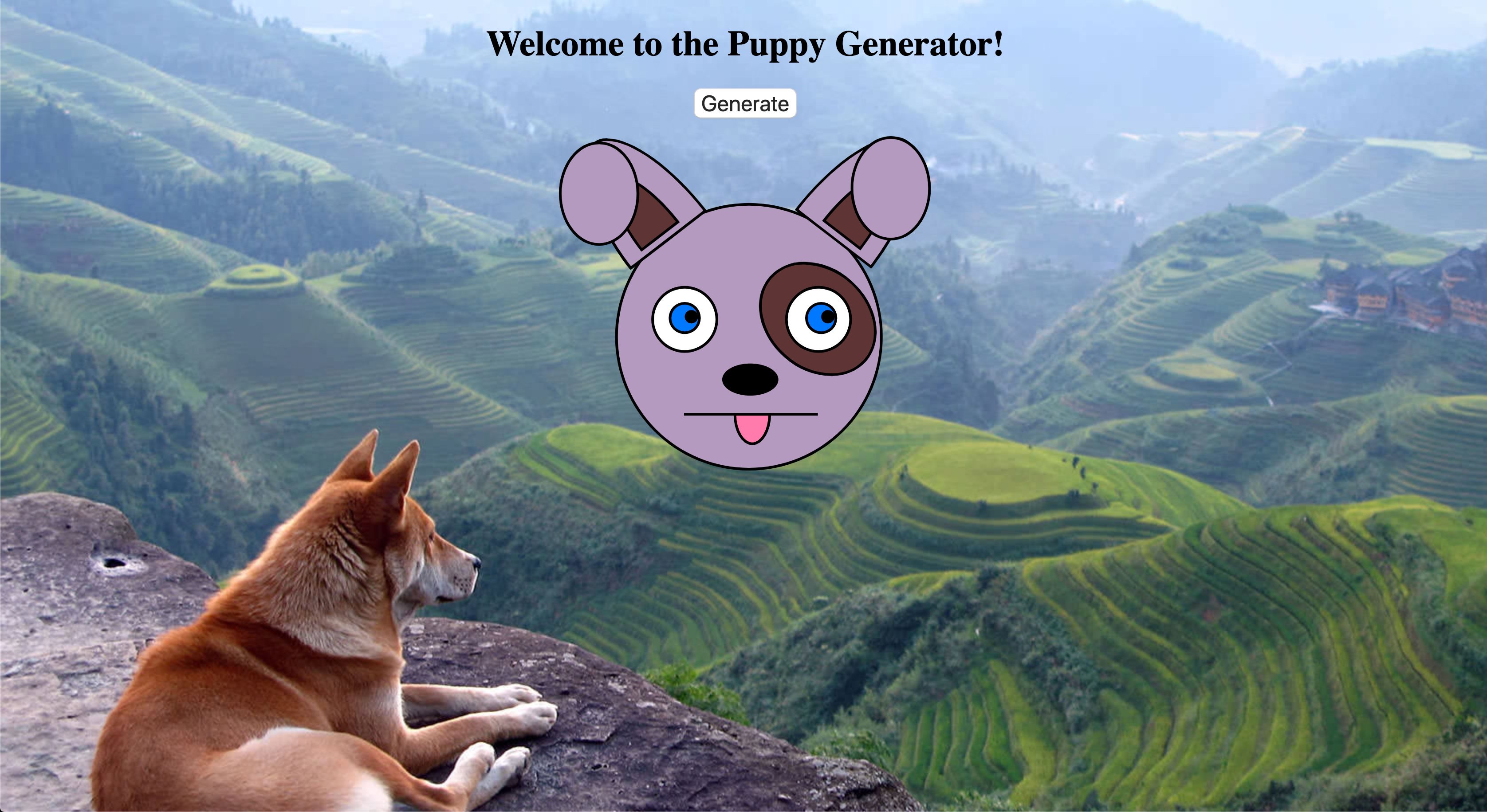 Puppy Generator! by Hunter Trautz