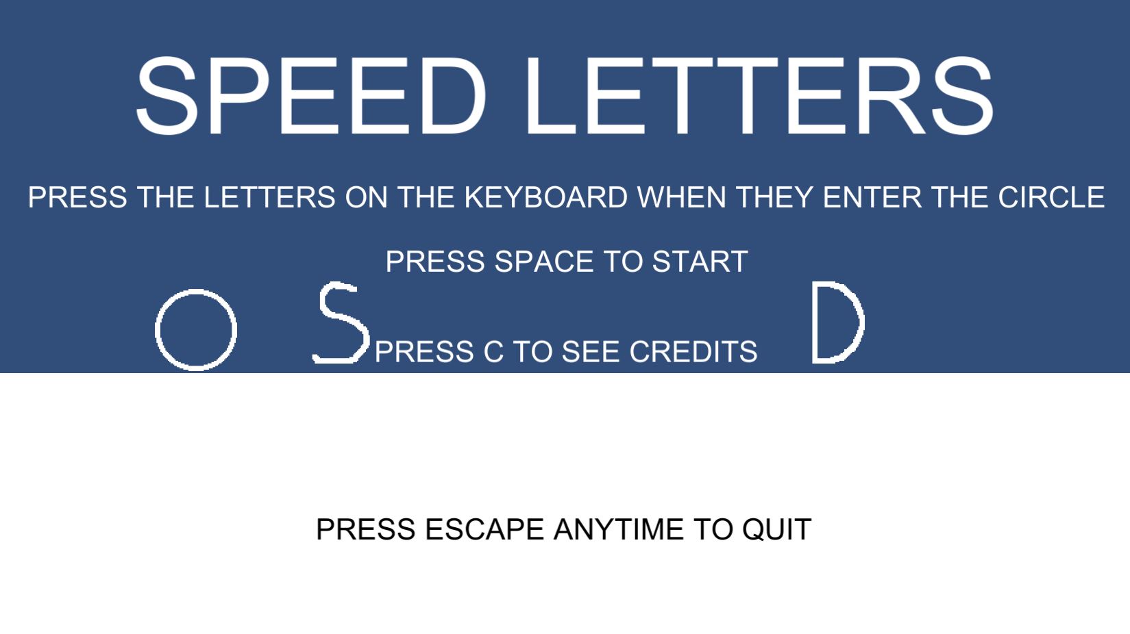 Speed Letters by khadenstudio