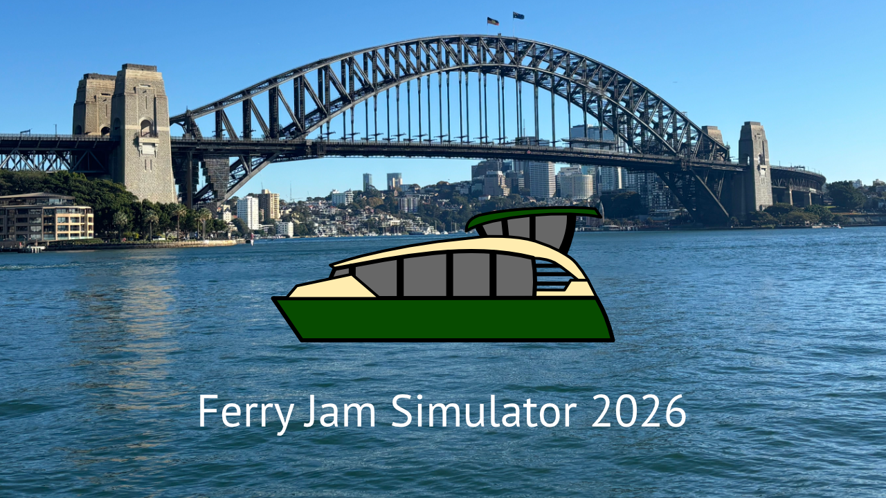 Ferry Game Jam Simulator 2026 by Caps Collective