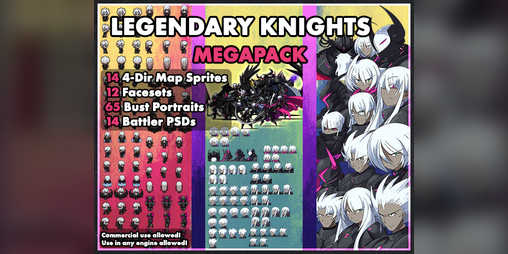Legendary Knights Megapack by Aekashics