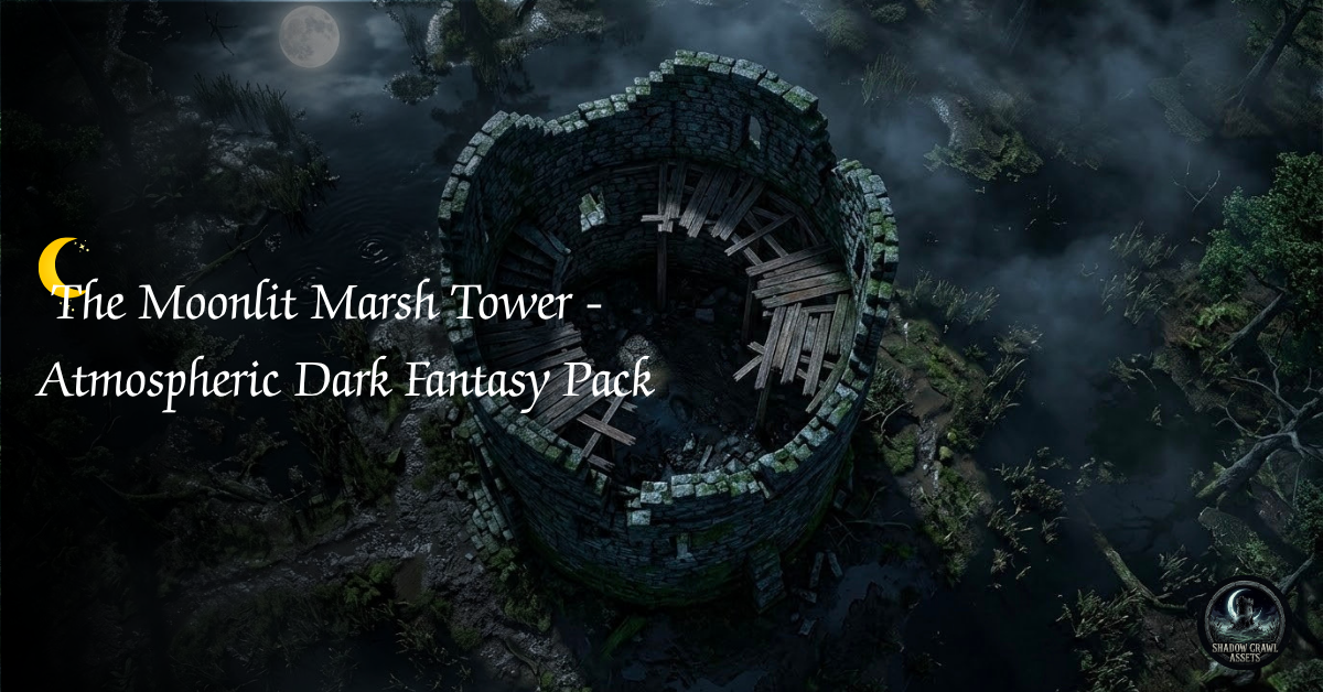 🕯️ Devlog #1 : The Shadows are Growing - 🌙 The Moonlit Marsh Tower ...