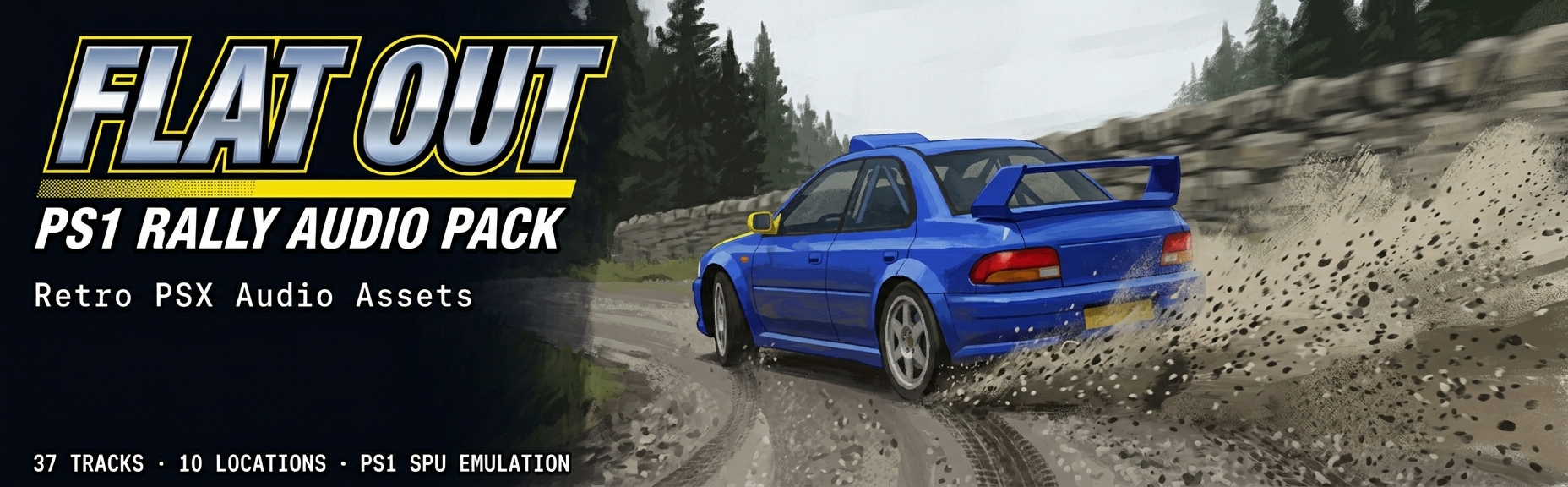 Flat Out - PS1 Rally Audio Pack by sourpickle35
