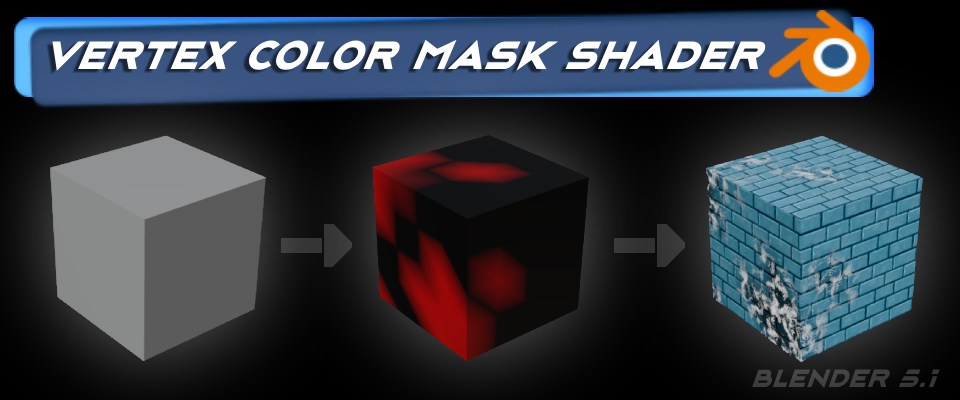 Blender Vertex Color Mask - 01 - Mesh & Texture - Vertex Color shader ...