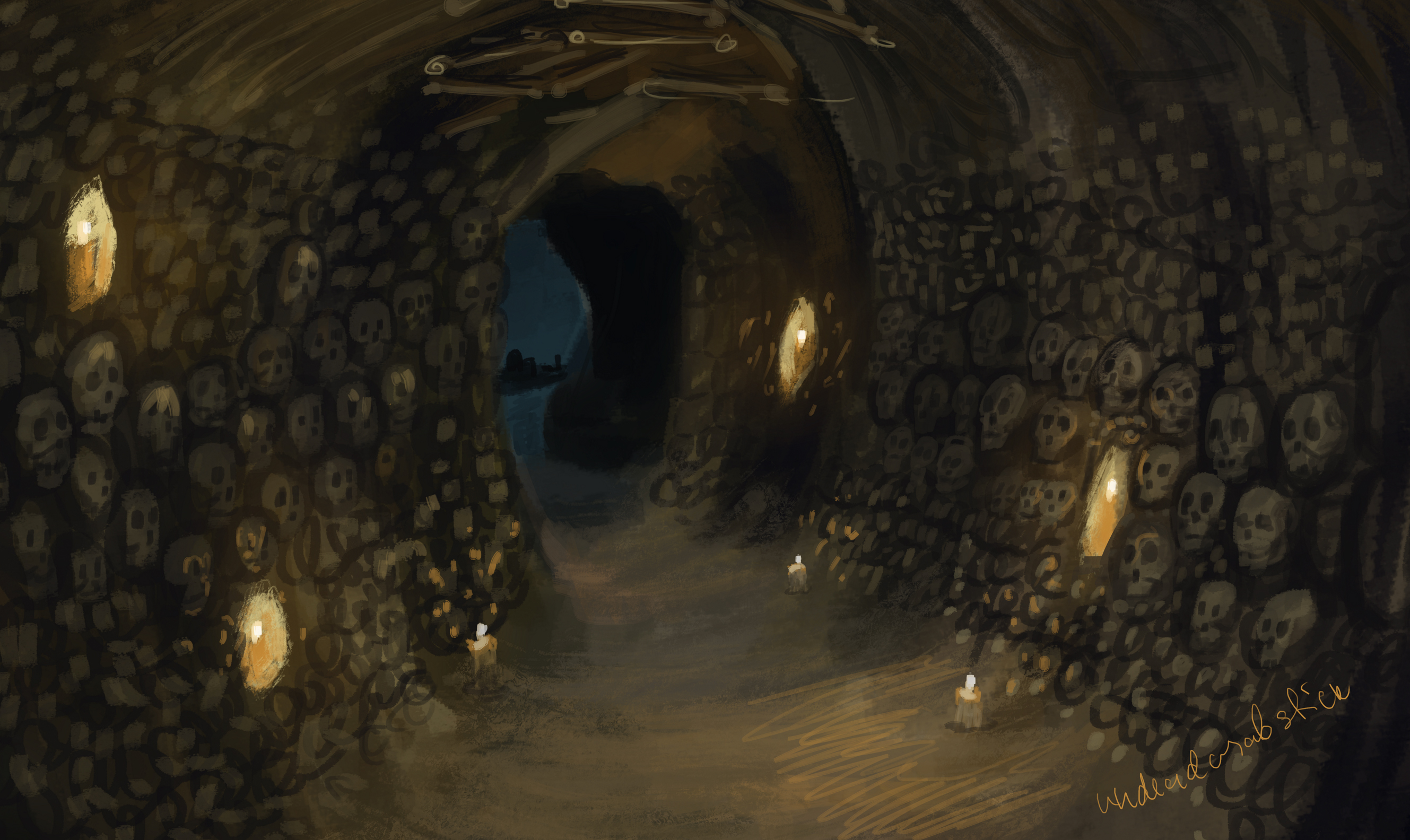 Catacombs by undeadcrabstick