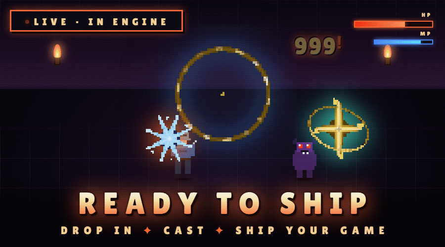 Fx Effects Pixel Art #92 - 256x256 | 128x128 | 64x64 | 32x32 by FX Express