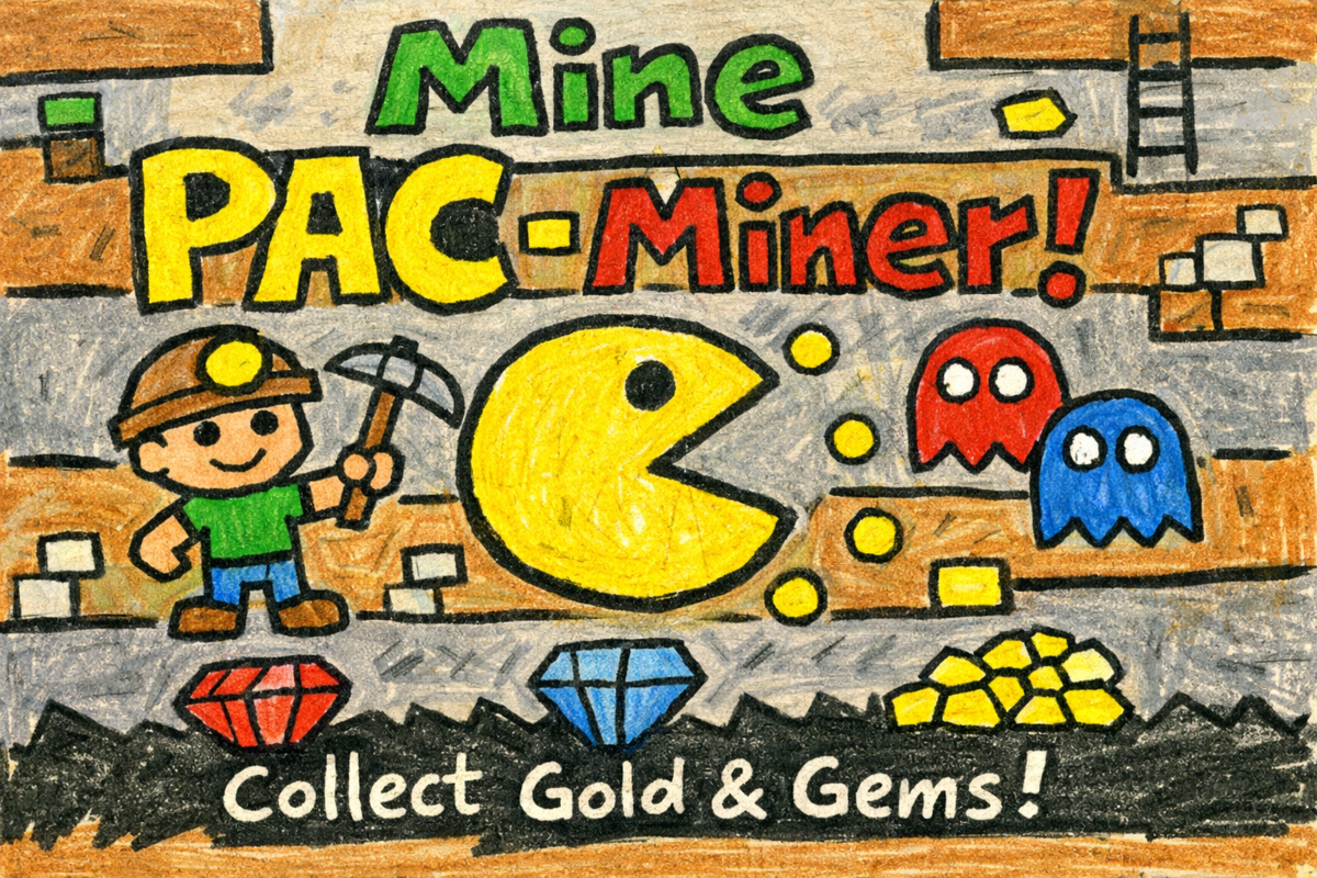 Mine Pac-Miner by EForge Games