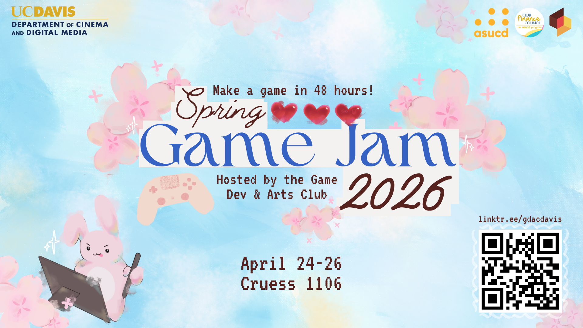 Spring Game Jam 2026 @ UC Davis - itch.io