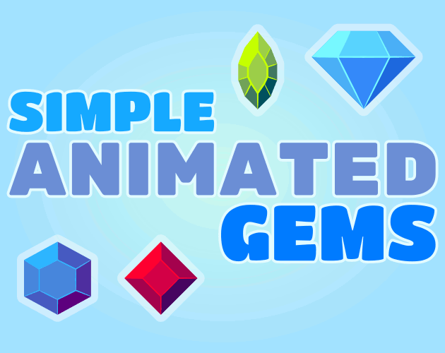 Simple Animated Gems by monixxy