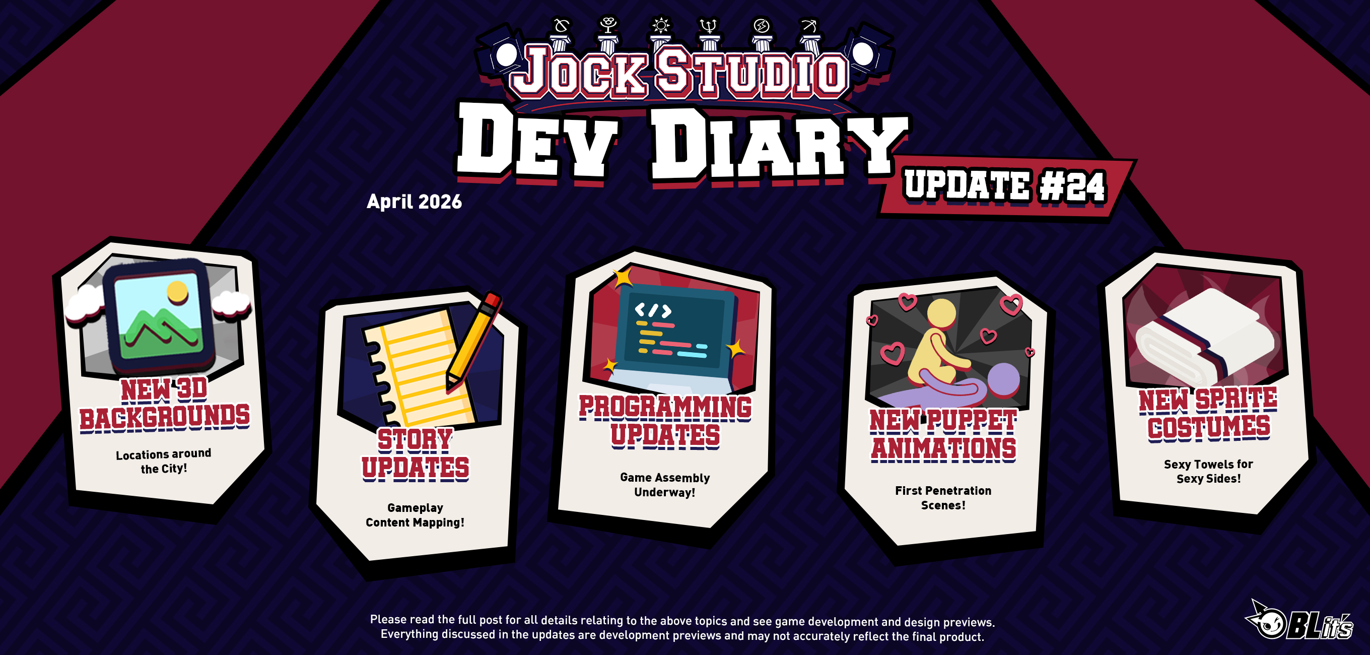 Jock Studio Development Update #24 - Jock Studio Demo by BLits Games
