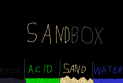 Pixel Physics SandBox by mig