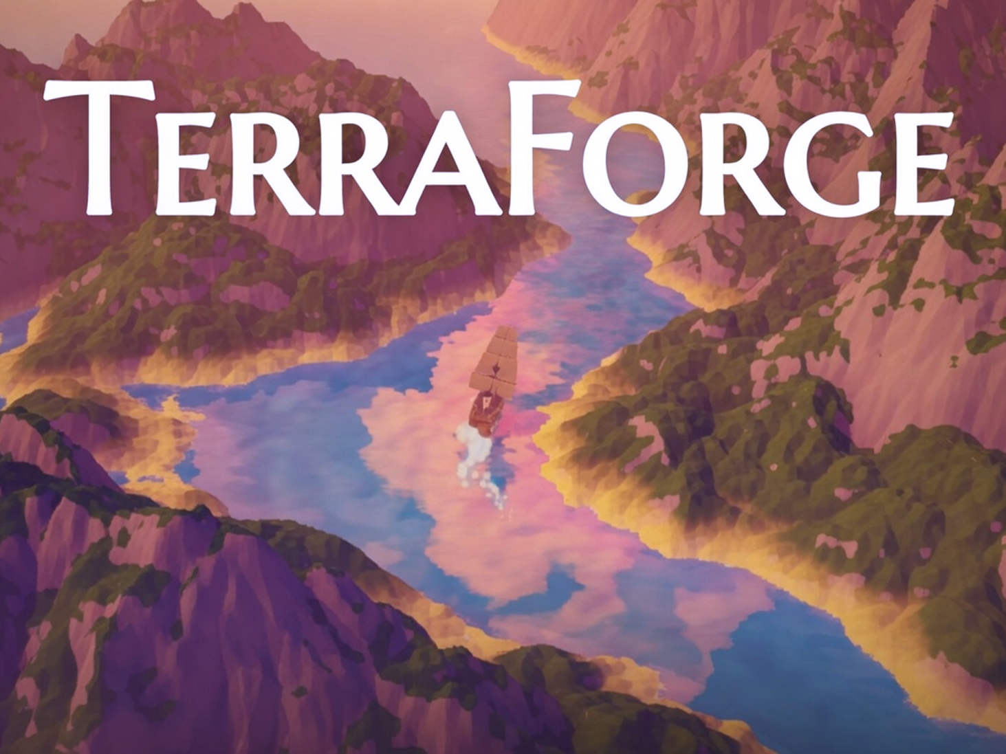TerraForge - procedural terrain generator by Wiskered