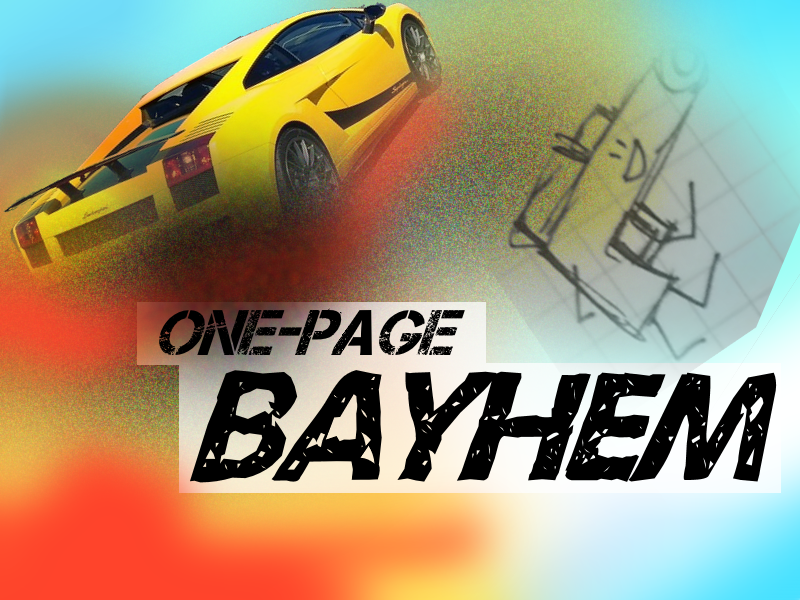 One Page Bayhem by hexellis