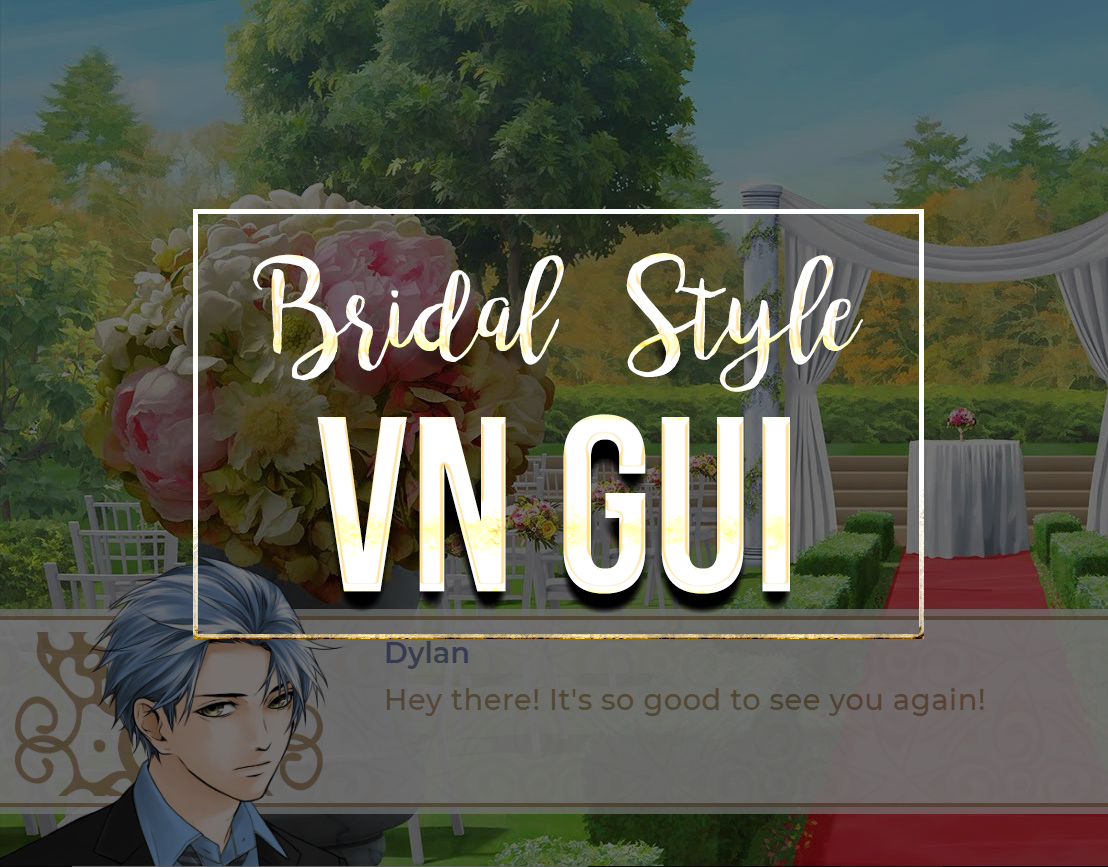 Bridal Style Responsive Visual Novel UI by Foleso