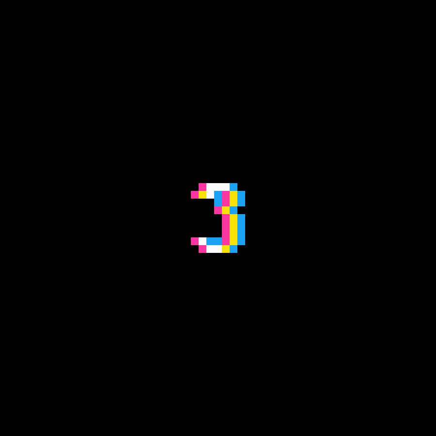Pixel Art Numbers By NYKNCK