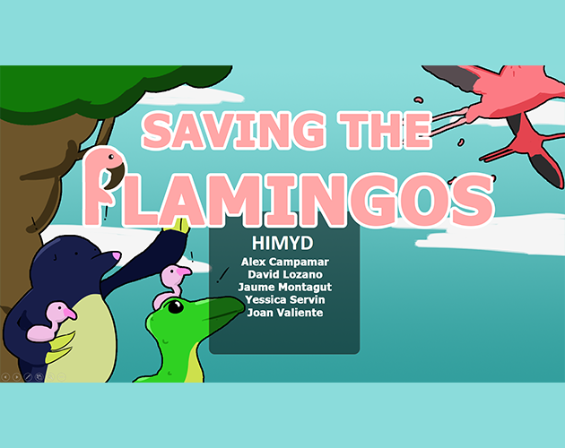 Saving The Flamingos by JaumeMontagut