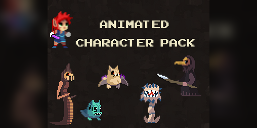 Animated Character Pack by Szadi art.