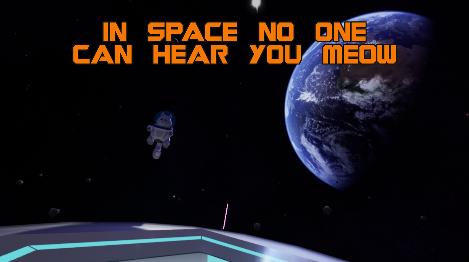 In Space No One Can Hear You Meow by Kilansky