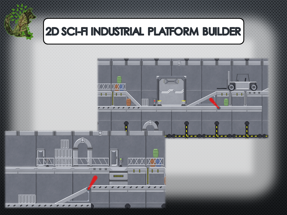 2D Sci-Fi Industrial Platform Builder by LeavarioxStudios