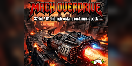 Mach Overdrive, 32-bit/64-bit High-Octane Rock Music Pack by David KBD