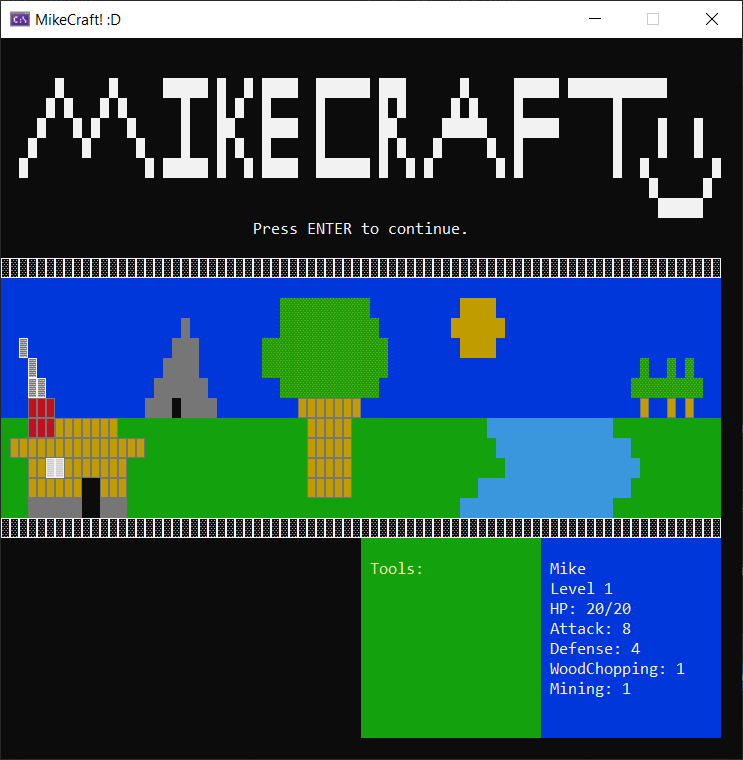 MikeCraft by sauGameDev