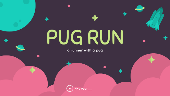 Pug Run by Marlow