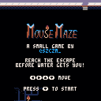 MOUSE MAZE by Maciej Szczerba