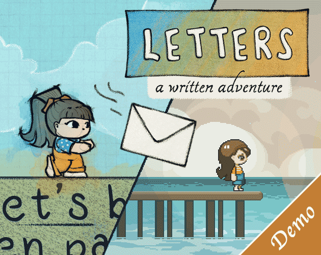 Demo of "Letters - a written adventure" by 5am Games