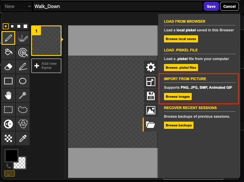 Memao + GDevelop - Memao Sprite Sheet Creator by Sleeping Robot Games ...