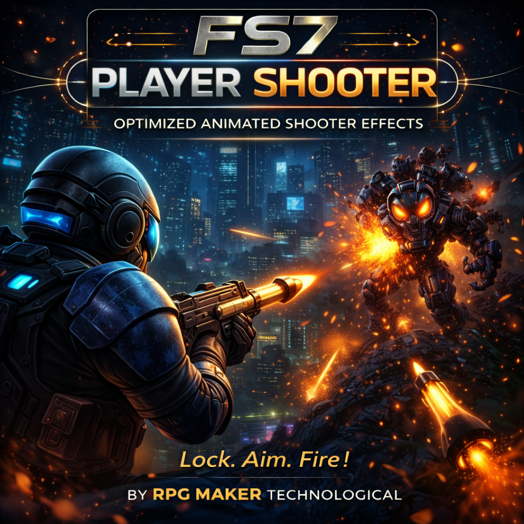 PlayerShooter - v1.0 - PLAYER SHOOTER FS7 - RPG Maker MV Plugins by RPG ...