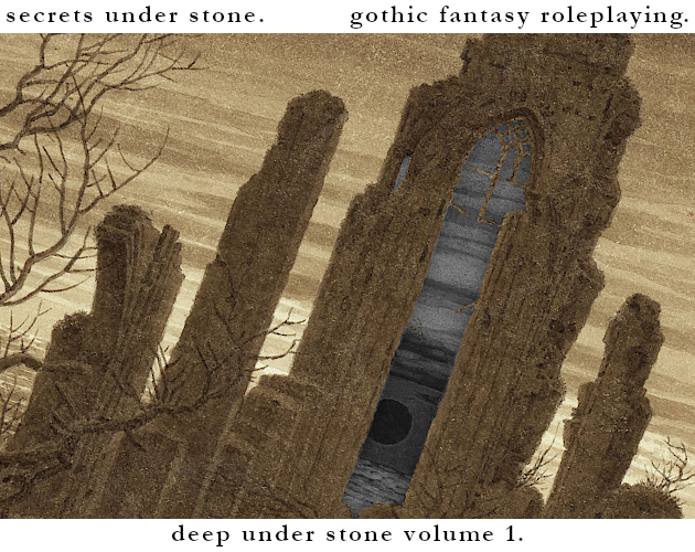 secrets under stone. by deep under stone.