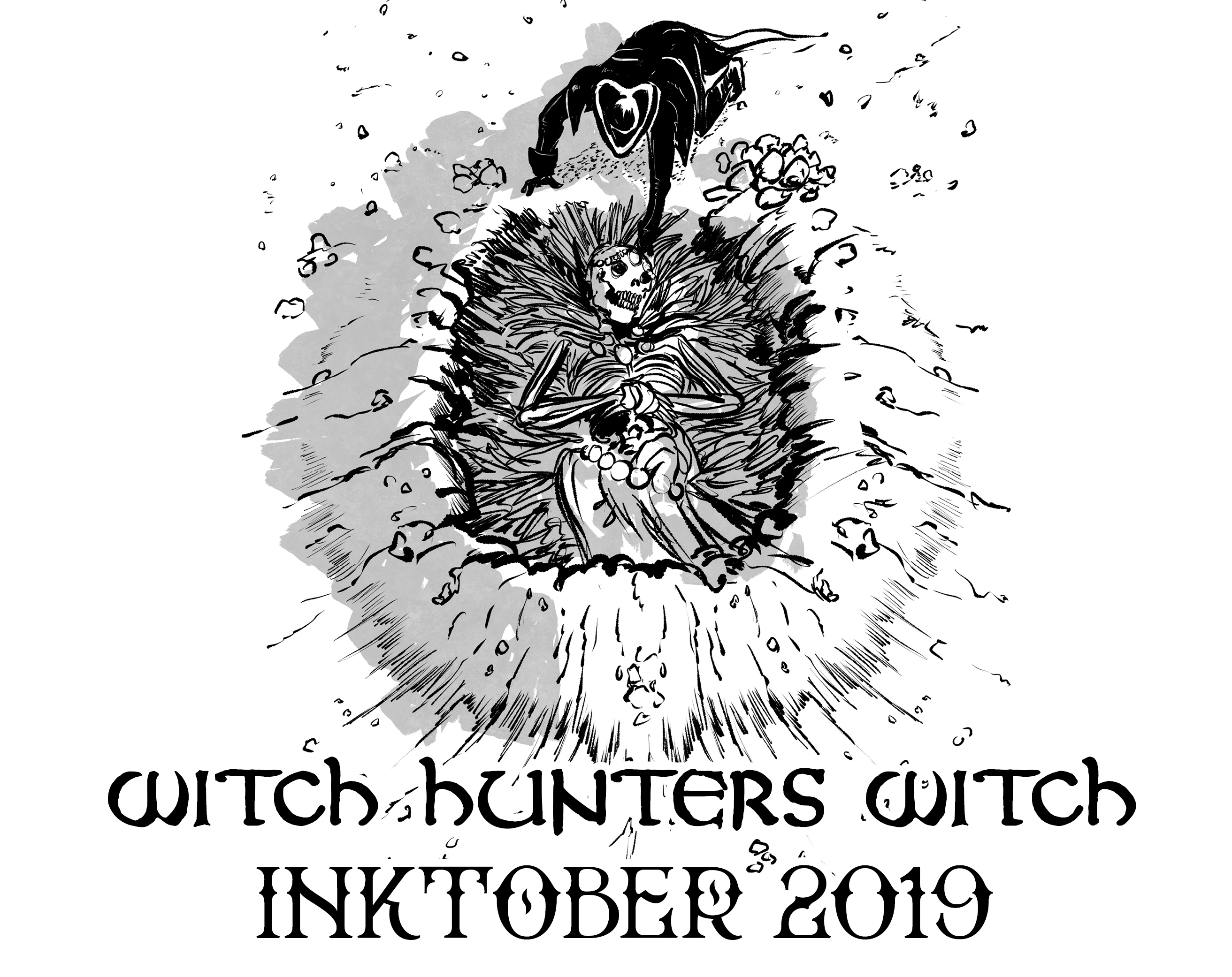 The Witch Hunters Witch: Inktober 2019 by Petitecreme