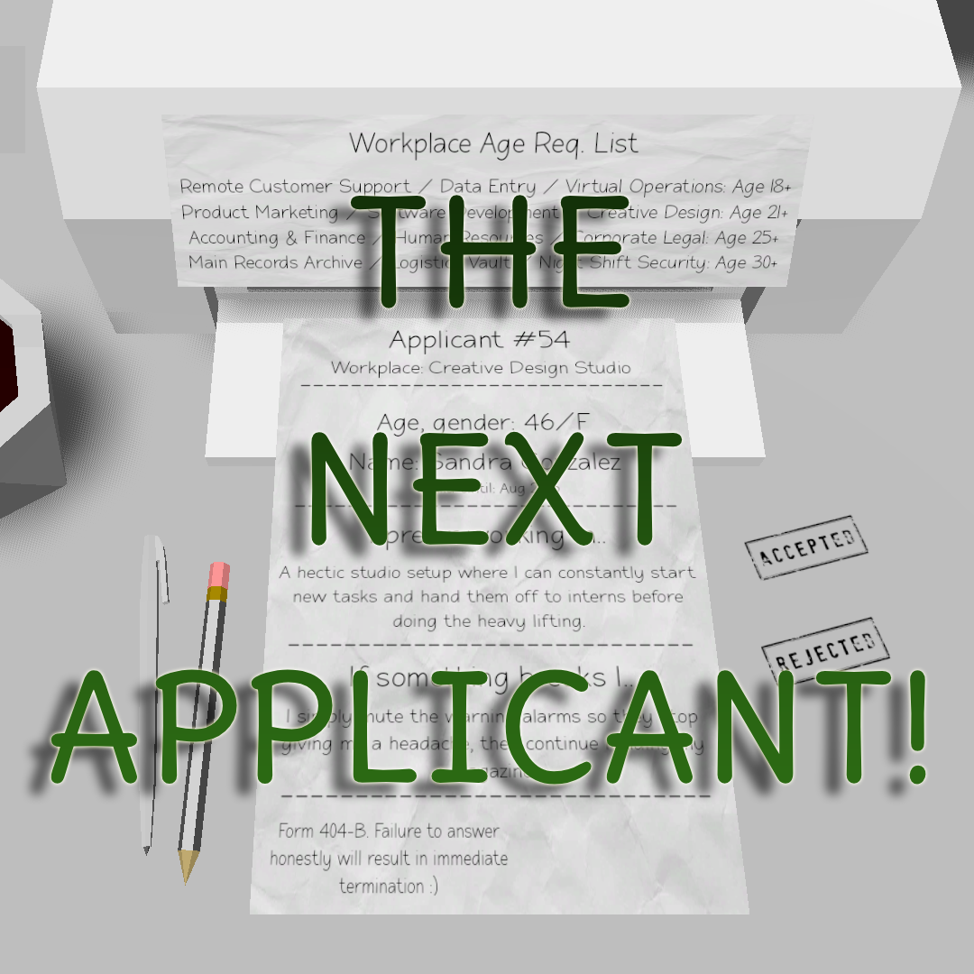 The Next Applicant Release Itch Io