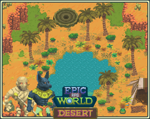 New character update - Epic RPG World - Desert by RafaelMatos