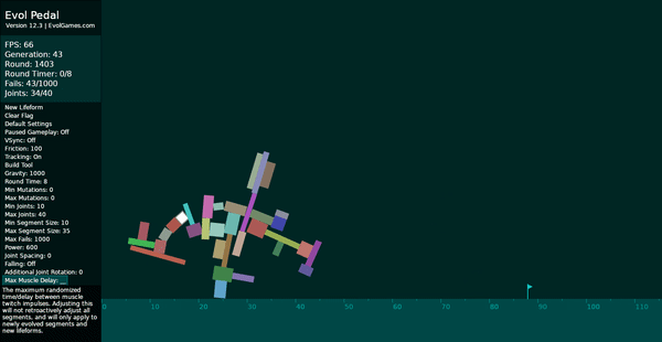 Evol Pedal: Walking Evolution Sim by Evol Games