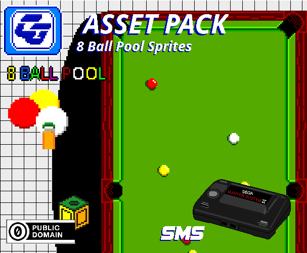 Asset Pack '8 Ball Pool' SMS by chasersgaming