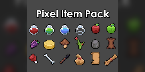 Pixel Item Pack by Stealthix