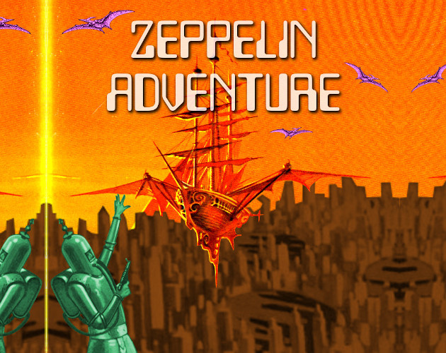 Zeppelin Adventure by Robin Johnson