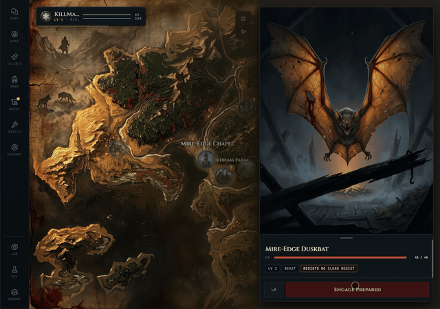 Yet another combat update — rage rules, named mobs, and a smoother ...