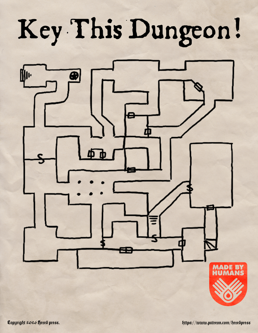 Key this Dungeon! - Prompt-a-palooza! by Hexed Press