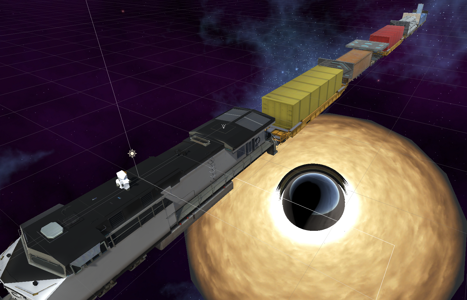 The Interdimensional Railway by Jackson Goodall