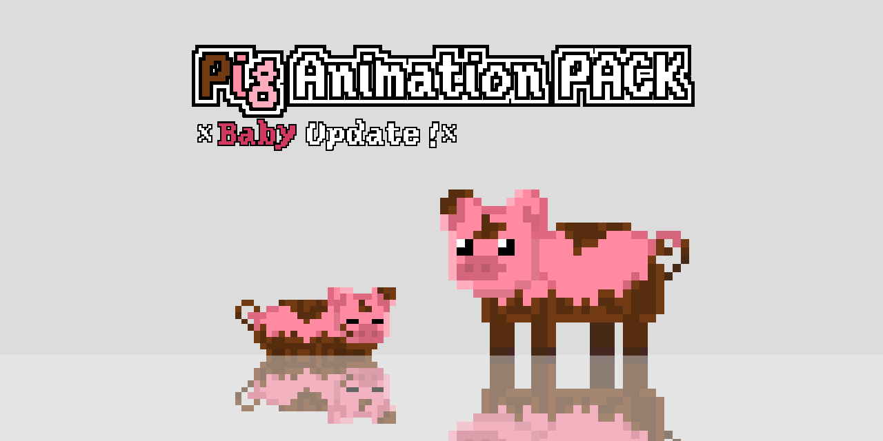 Devlog - Pig - Animation Pixel 32x32 by Ethan - Pixel asset