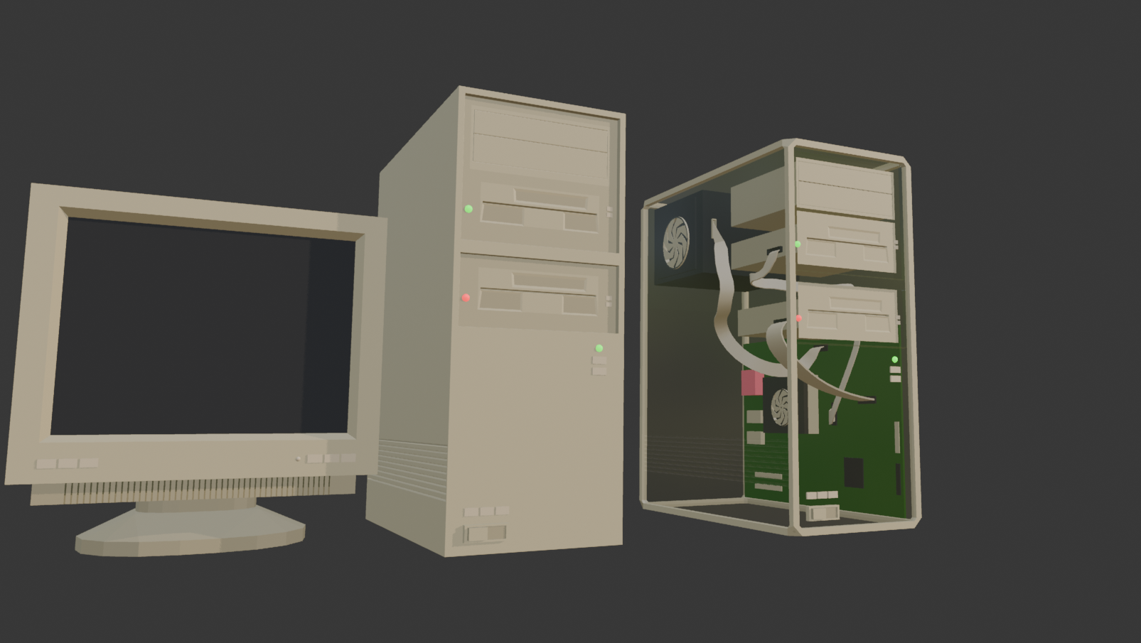 WIP - old pc interior - itch.io