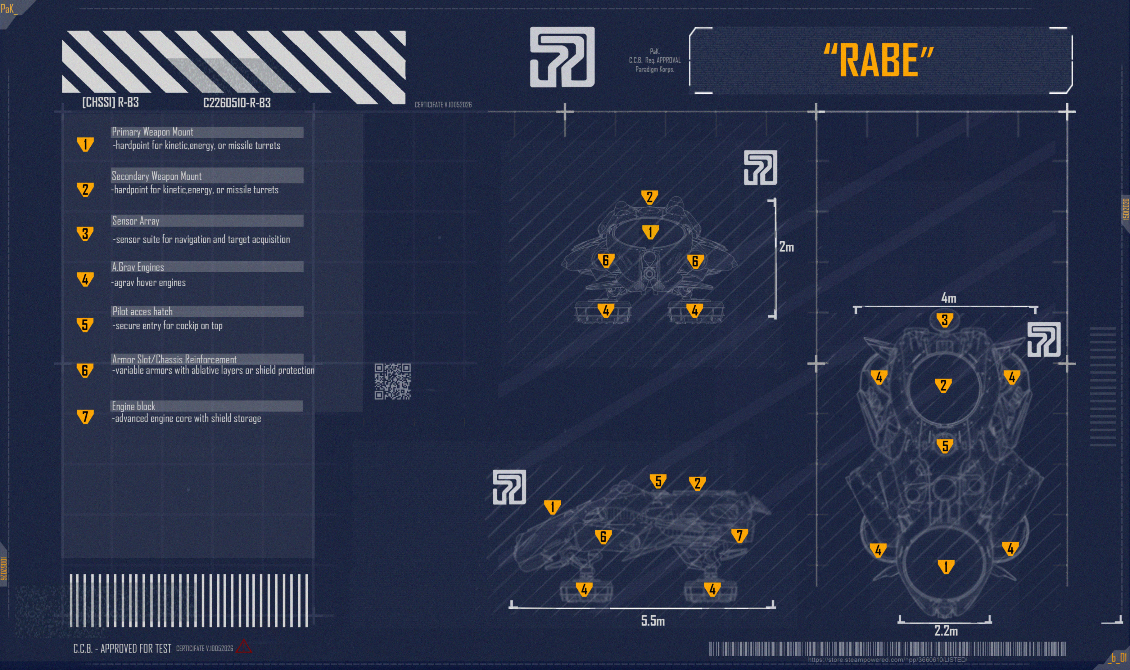 L.I.S.T.E.D. dev update/052026 new mech chassis Rabe - LISTED by L.I.S ...