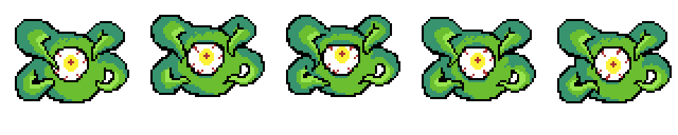 Evil Eye Pack Update – New Idle Frames - Evil Eye Sprite Pack by PinoGames