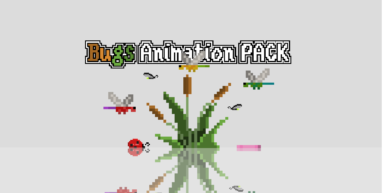 New Bugs ! V3 (Introducing : Firefly) - Bugs - Animation Pixel 32x32 ...