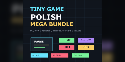 Tiny Game Polish Mega Bundle by Template Foundry