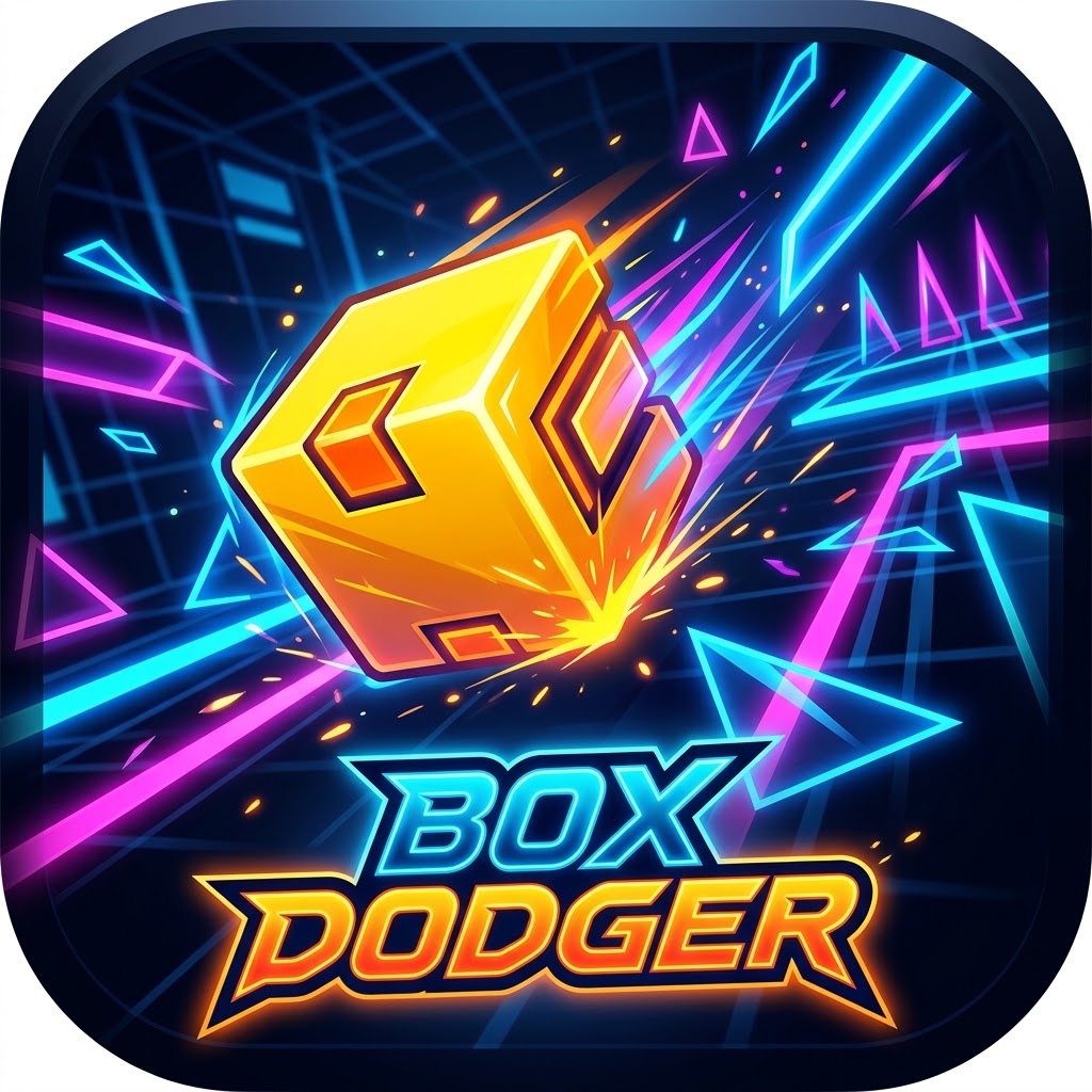 Graphics physics and UI update - Box Dodger 3.0 by Foxcilin