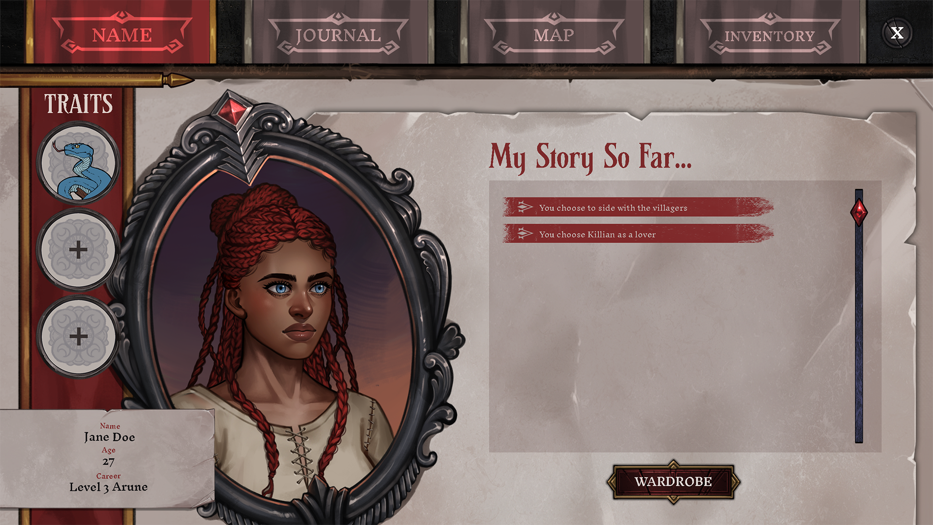Tales From Beyond - MC Traits Added - itch.io