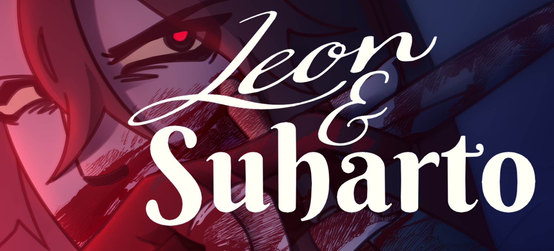 Itch.io page redesign. - Leon&Suharto by Amber Mae Rosenthal