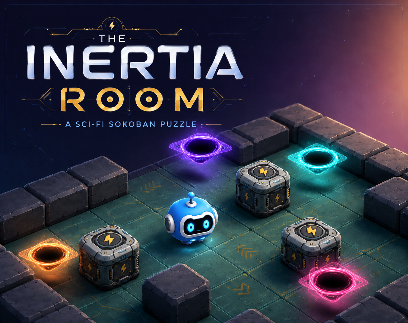 The game now has a themed UI! - The Inertia Room by August Scott